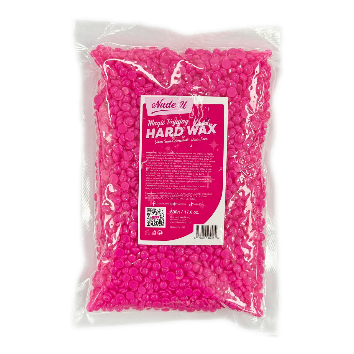 NudeU Magic Vajayjay Ultra Super Sensitive Rosin-Free Hard Wax | Salon ...